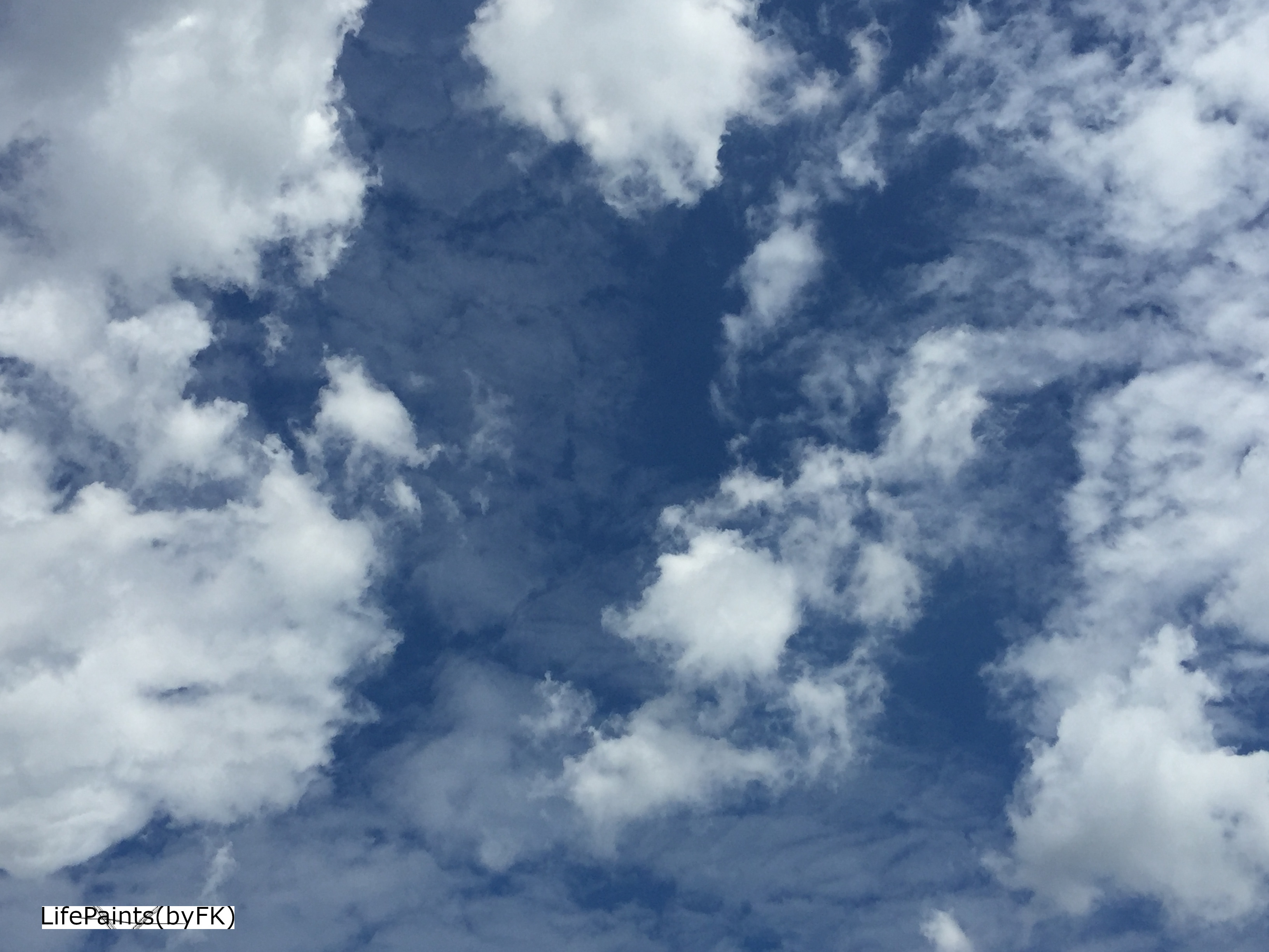 Blue sky – Life paints (by FK)
