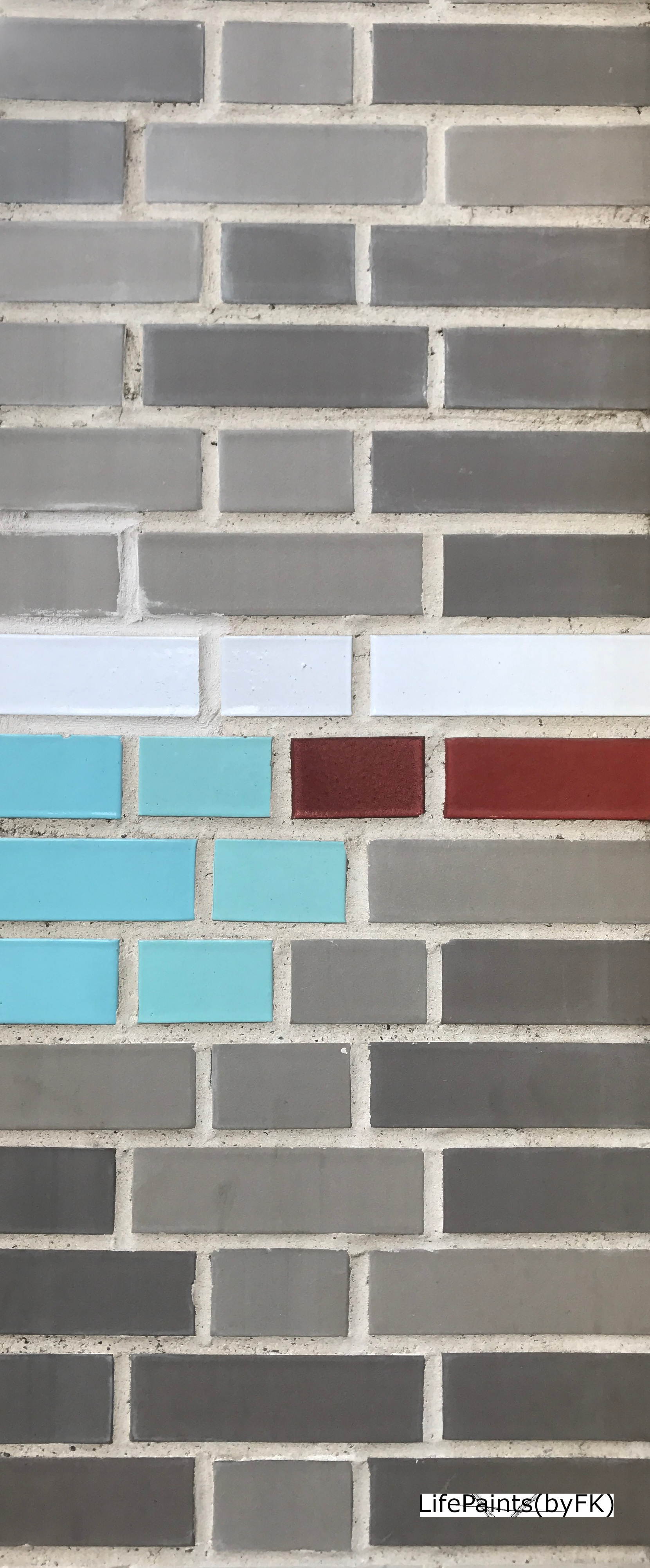 Swabs of color – Life paints (by FK)